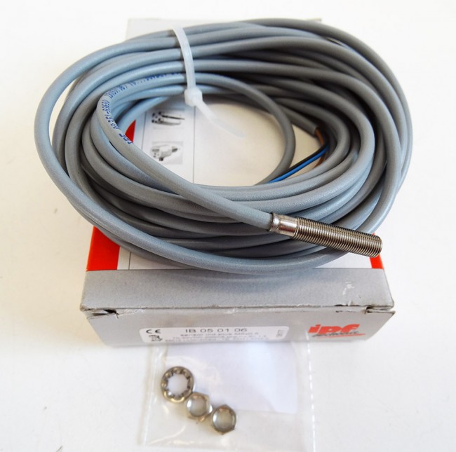 ipf electronic IB 05 01 06 IB050106 M5x0.5 10-30VDC Ind.Plus Sensor ...