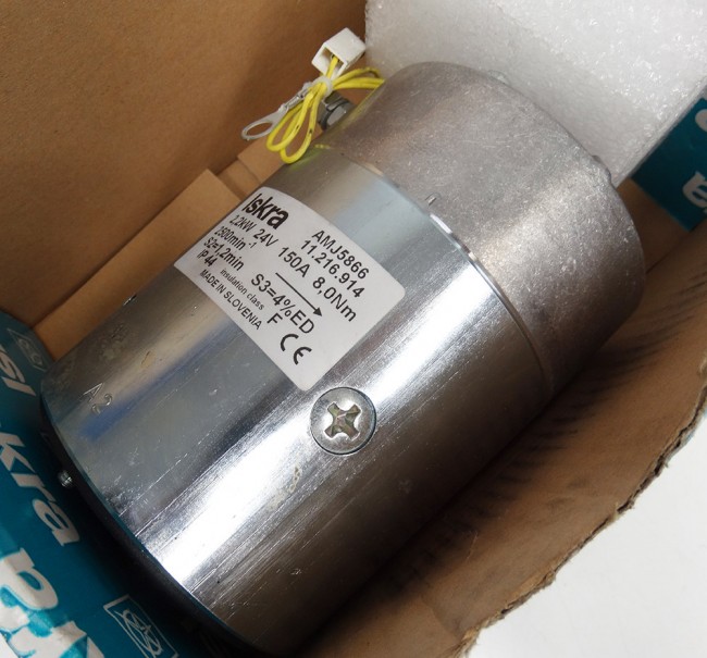 Iskra 11.216.914 IM0361 AMJ5866 DC-Motor Gleichstrommotor 24V 2,2kW ...