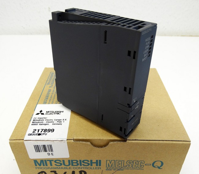 Mitsubishi Melsec-Q Q03UDCPU Q03UD CPU Max 30K Step 5VDC 0.33A CPU Unit ...