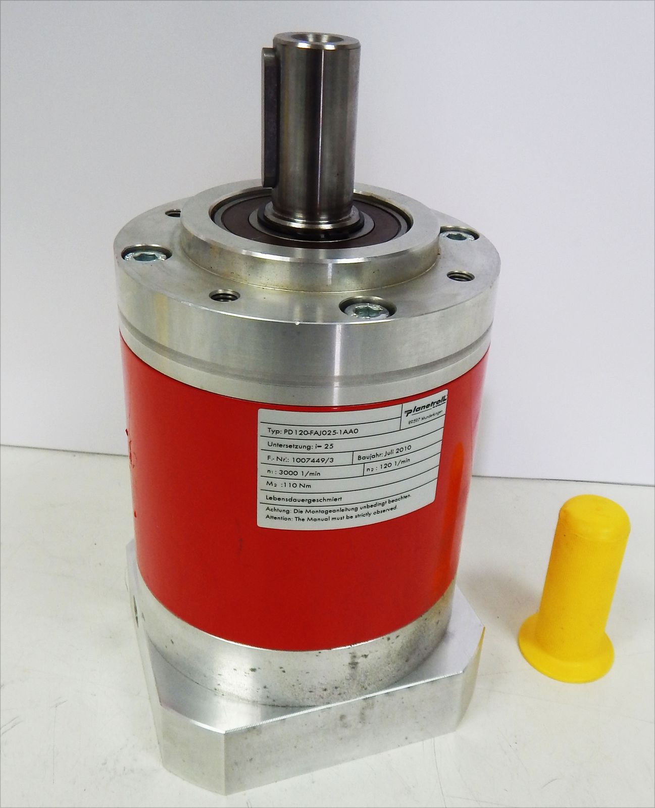 Planetroll PD120-FAJ025-1AAO Planetengetriebe I=25 -unused- | Maaslos-Guenstig.de