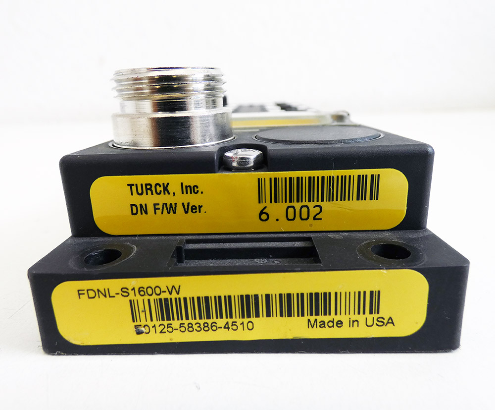 Turck FDNL-S1600-W 1-800-544-7769 16 IN Station DeviceNet 11-26 VDC -used-