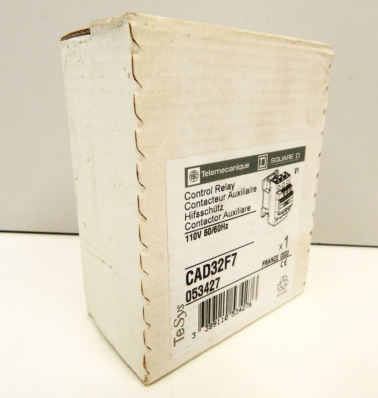 Telemecanique CAD32F7 053427 Hilfsschütz Control Relay 110V 50/60Hz ...
