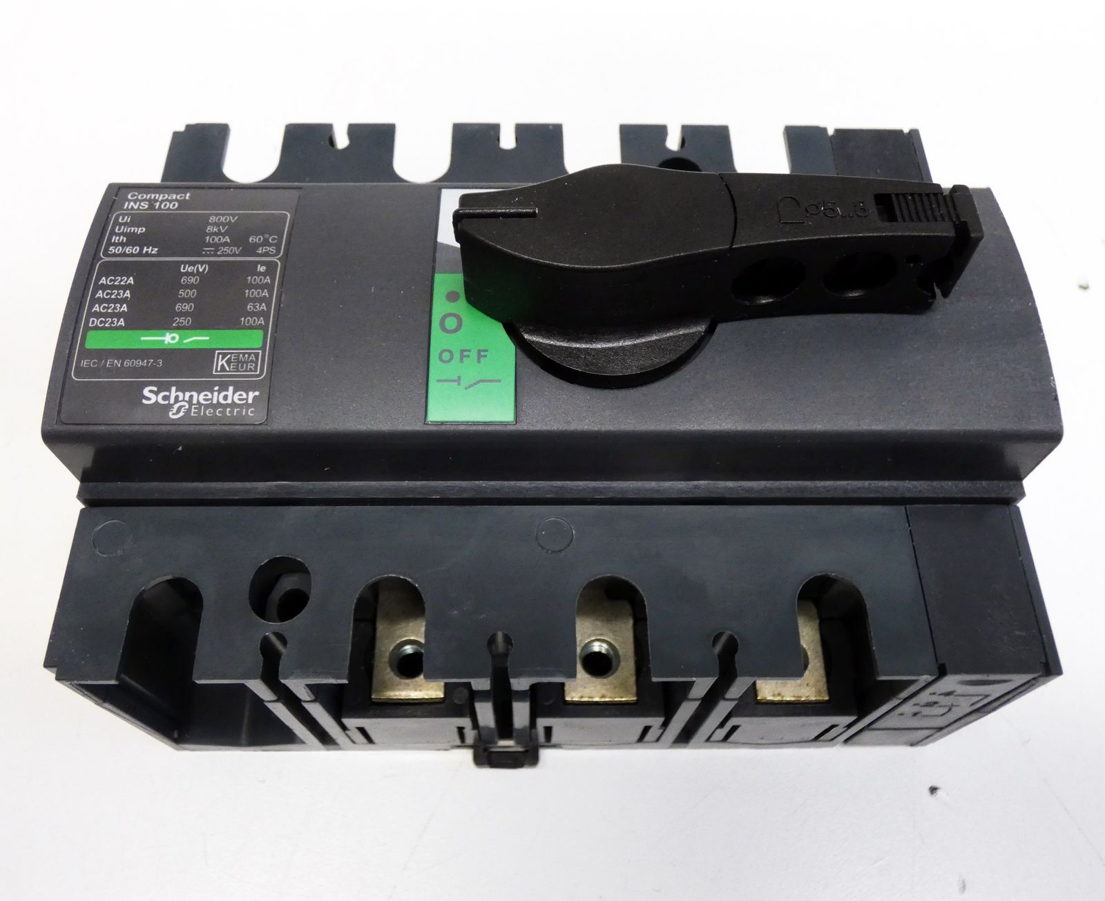 Schneider Merlin Gerin Compact INS 100 INS100/125/60 380/415Vac -unused-