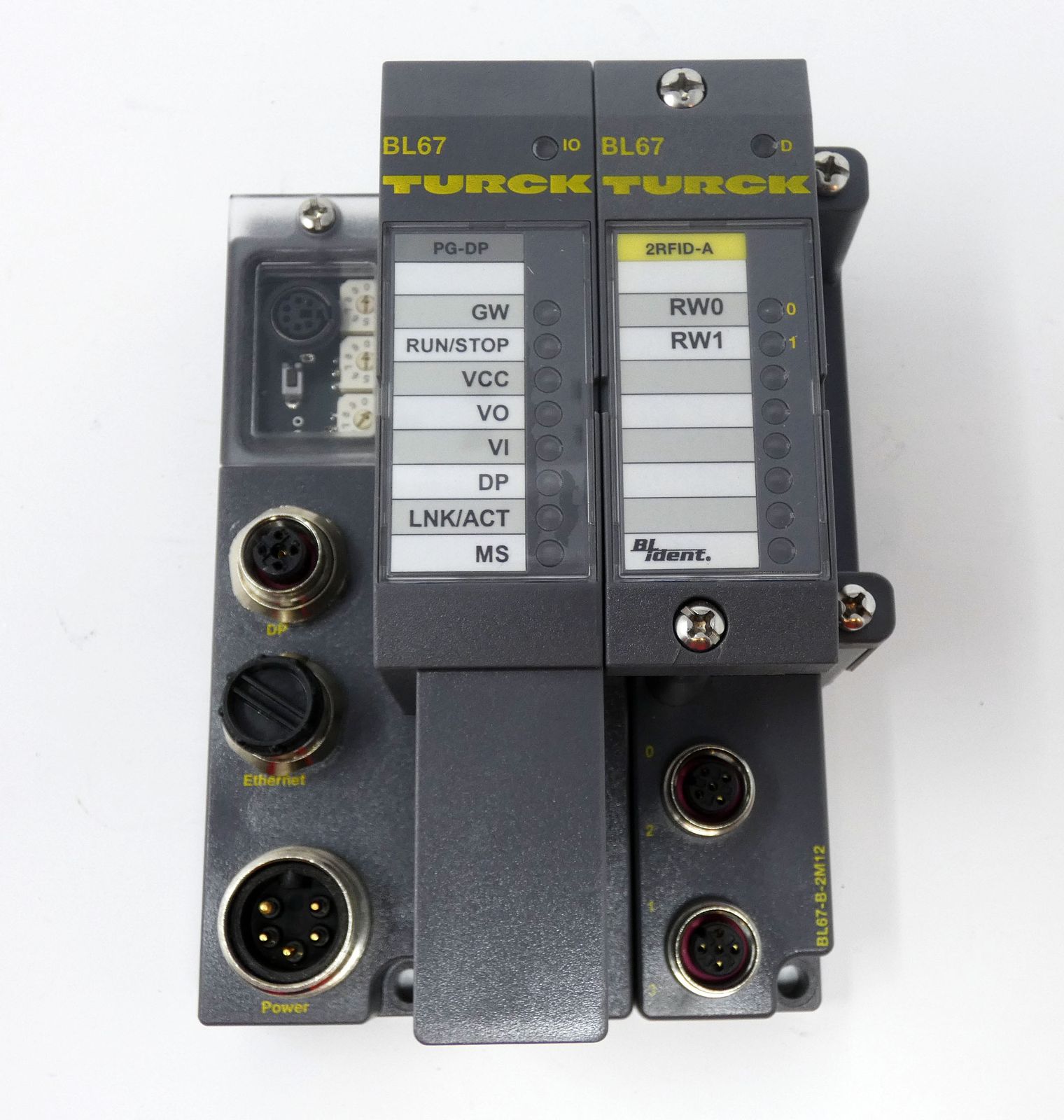 Turck BL67 2RFID-A + BL 67 PG-DP + BL67-B-2M12 -used-