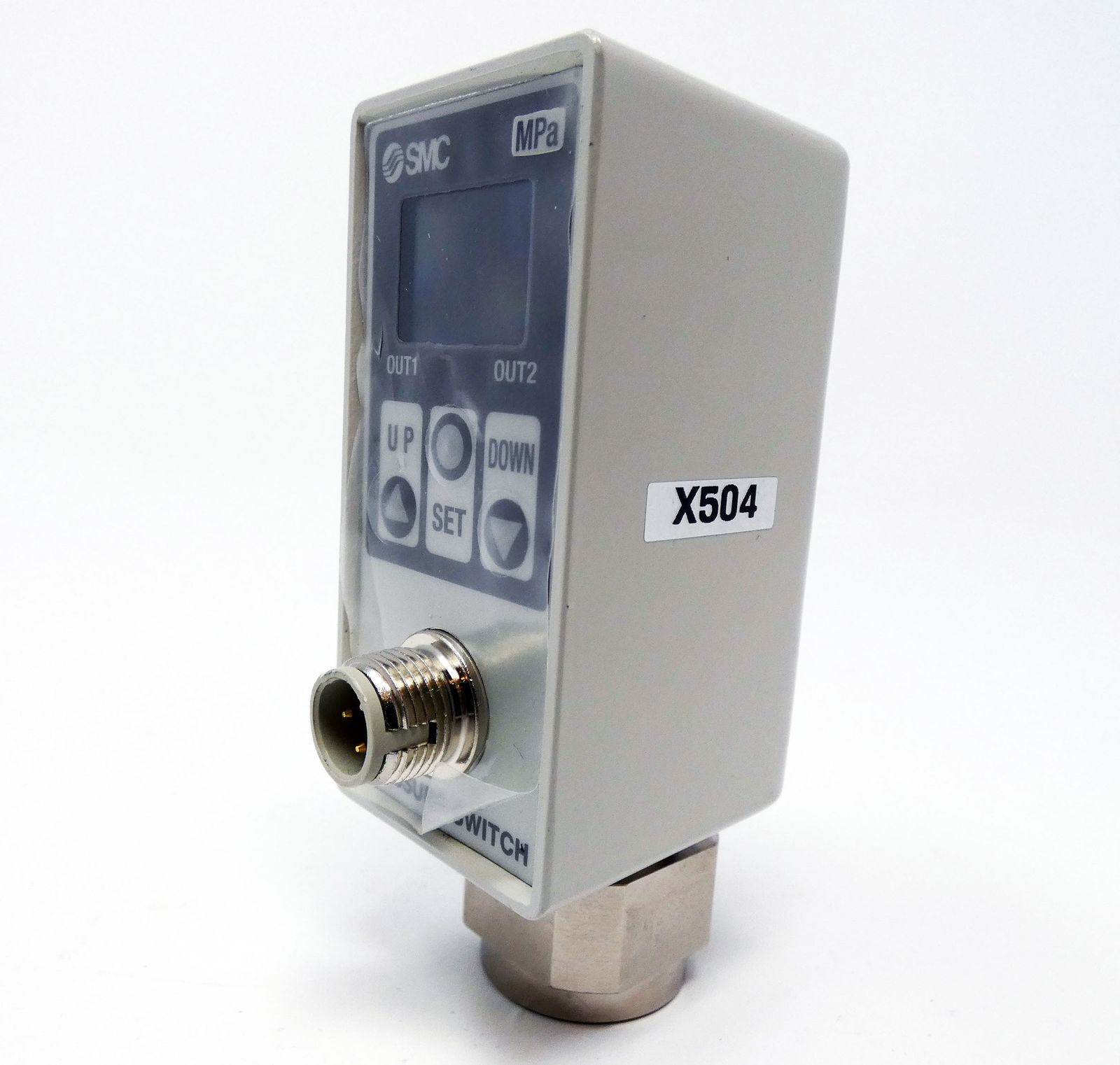 SMC MPa ISE70-F02-43 0 - 1.0MPa 12-24VDC Druckschalter Pressure Switch ...