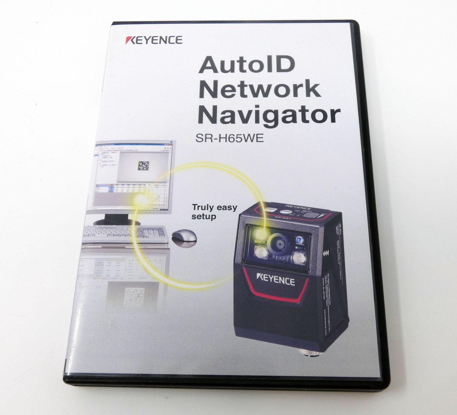 Keyence SR-650 Series SR-H65WE AutoID Network Navigator Software Kit ...