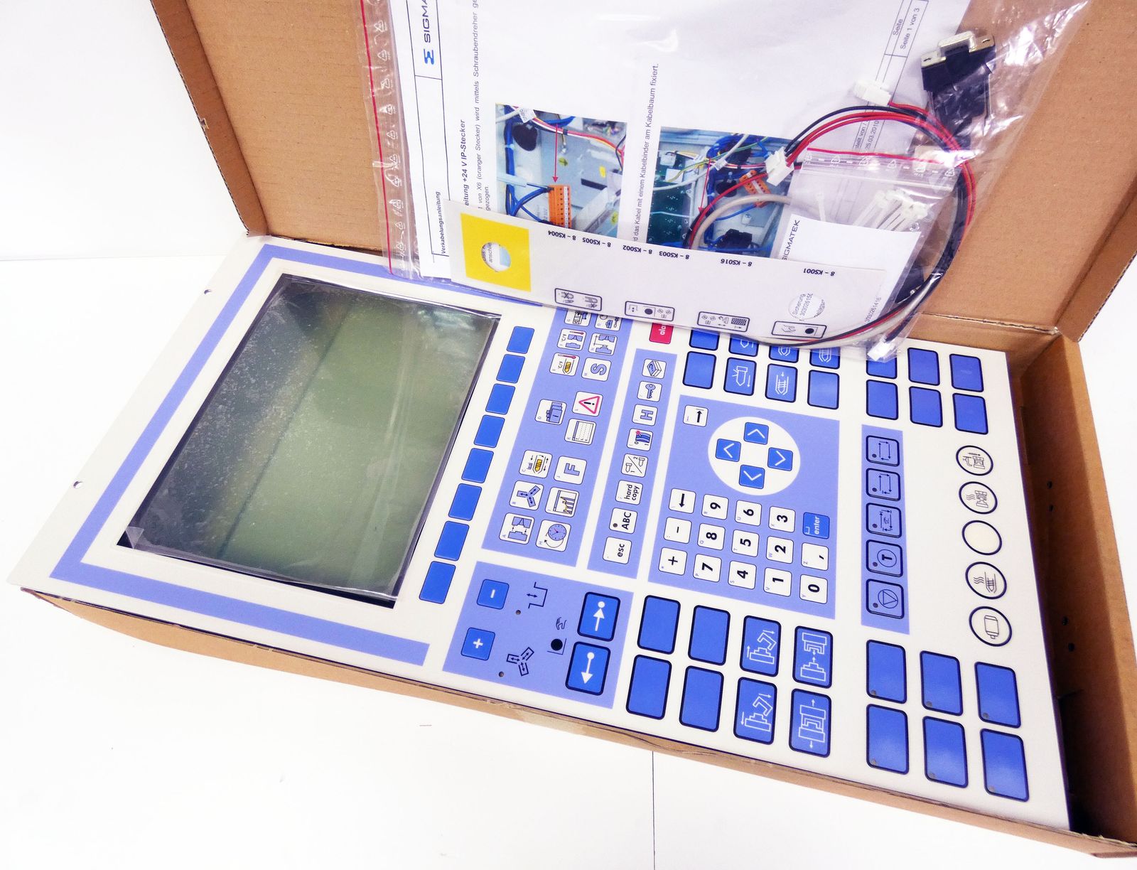 Krauss Maffei MT550 MT 550 Tastatur Bedienpult 5080598 HW: 2.0 -unused/OVP- | Maaslos-Guenstig.de