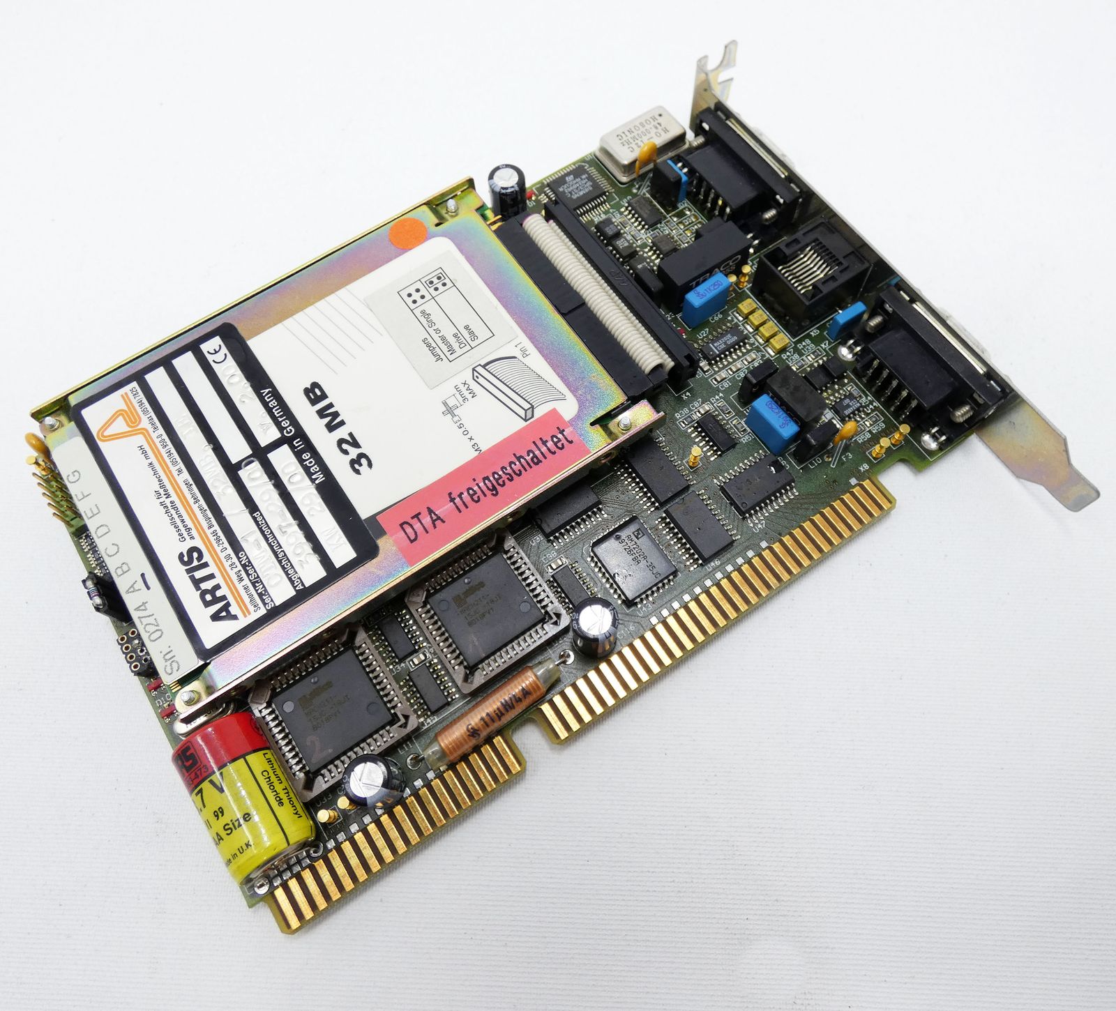 Artis CTM-1/32MB IE CTM-1-32MB-IE 3997-29/00 E: A Profibus Karte -used ...