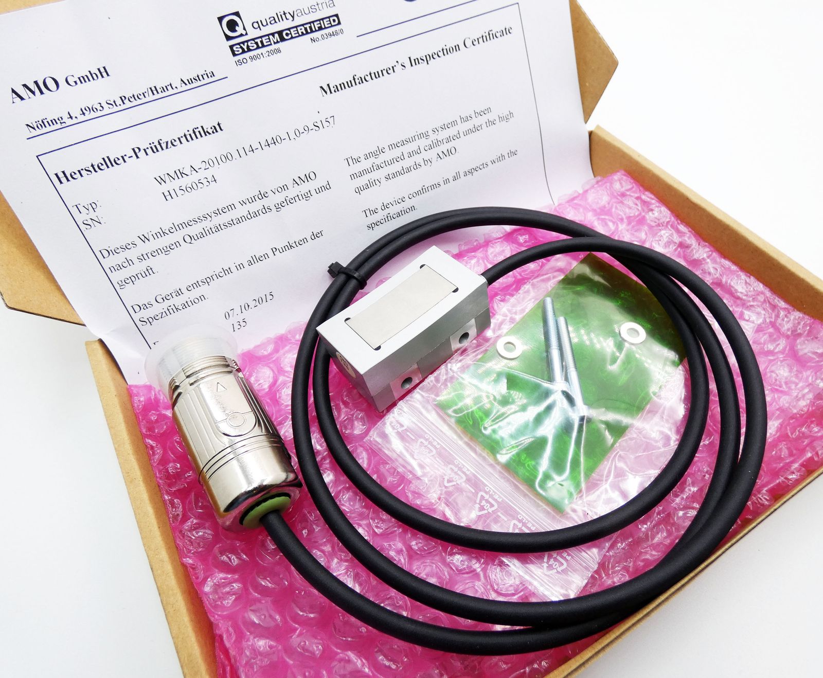 AMO WMKA-20100.114-1440-1,0-9-S157 SSi+Vss 10 Bit Winkelmesssystem ...