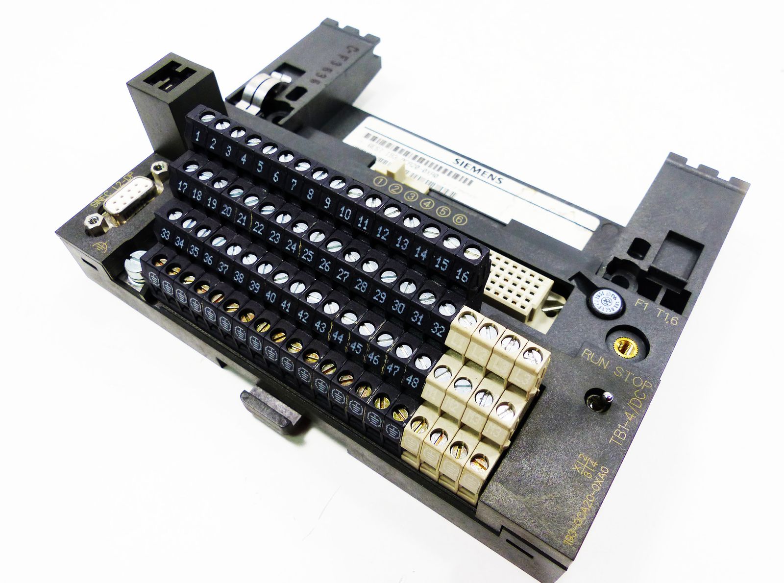 Siemens SIMATIC S7 6ES7193-0CA20-0XA0 E-Stand: 01 Terminal Block -used ...