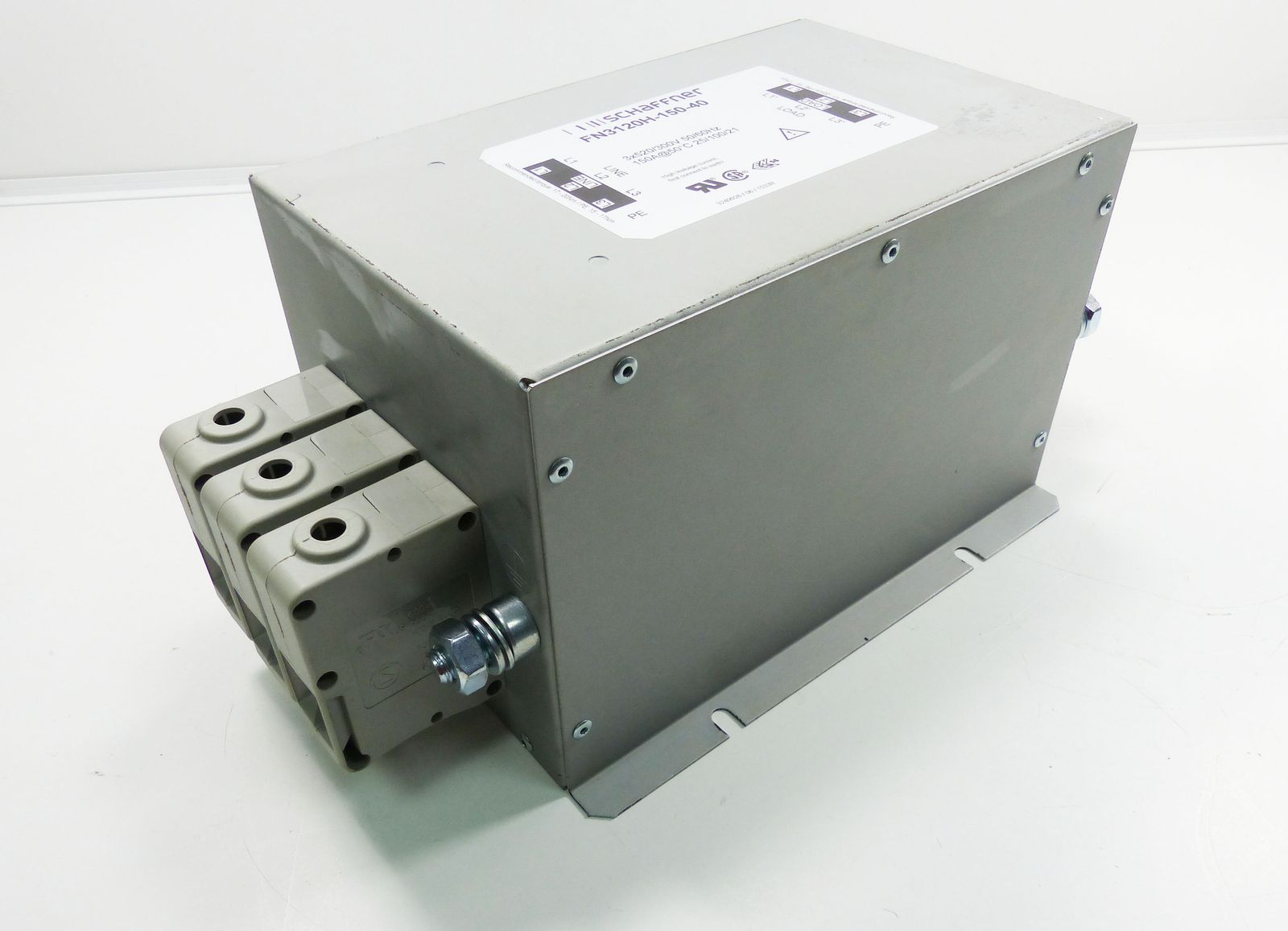 Schaffner FN3120H-150-40 Netzfilter 3x520/300V 50/60Hz 150A -used ...