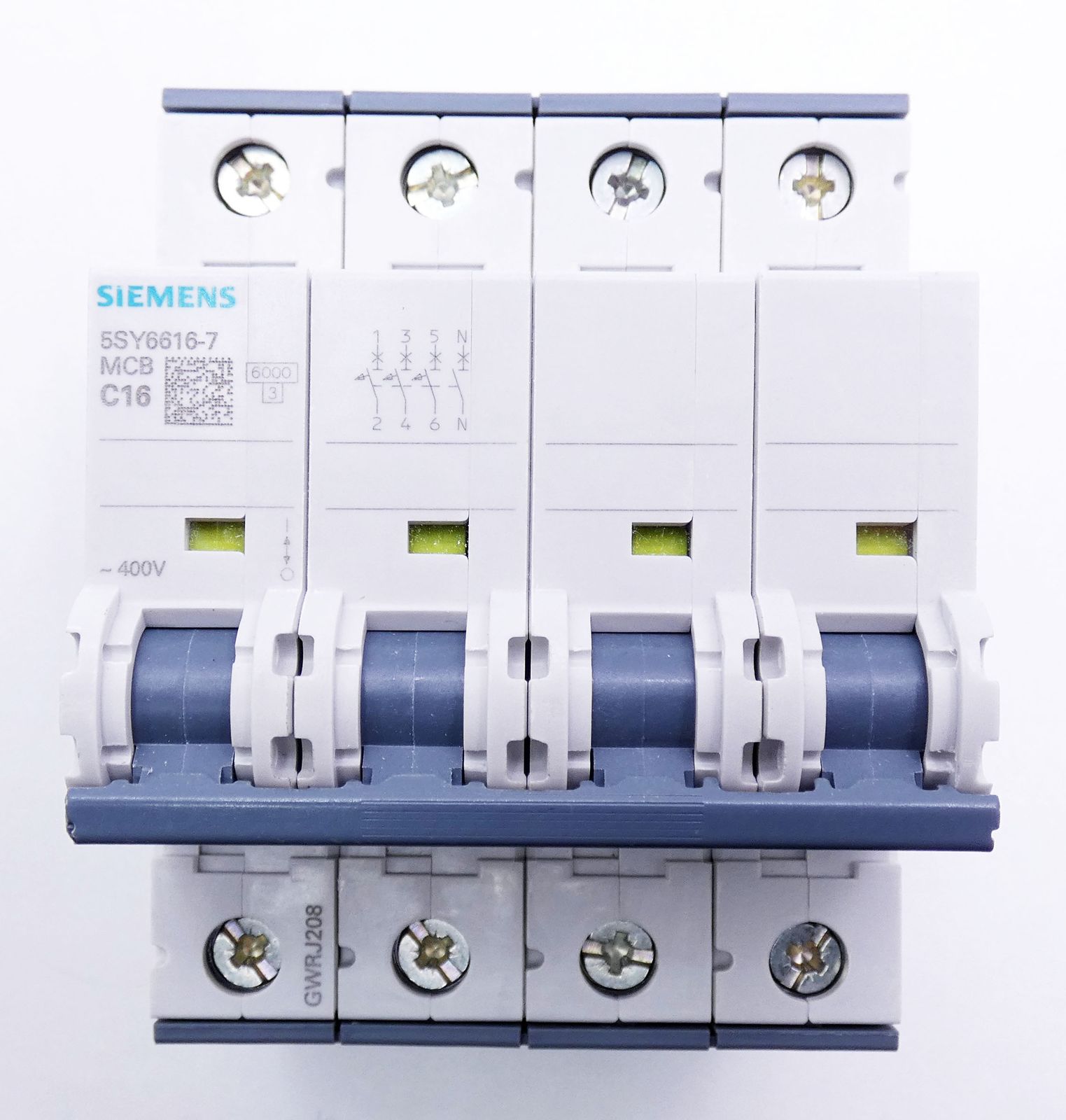 Siemens 5SY6616-7 C16 3+N 400V Circuit Breaker-UNUSED - | eBay