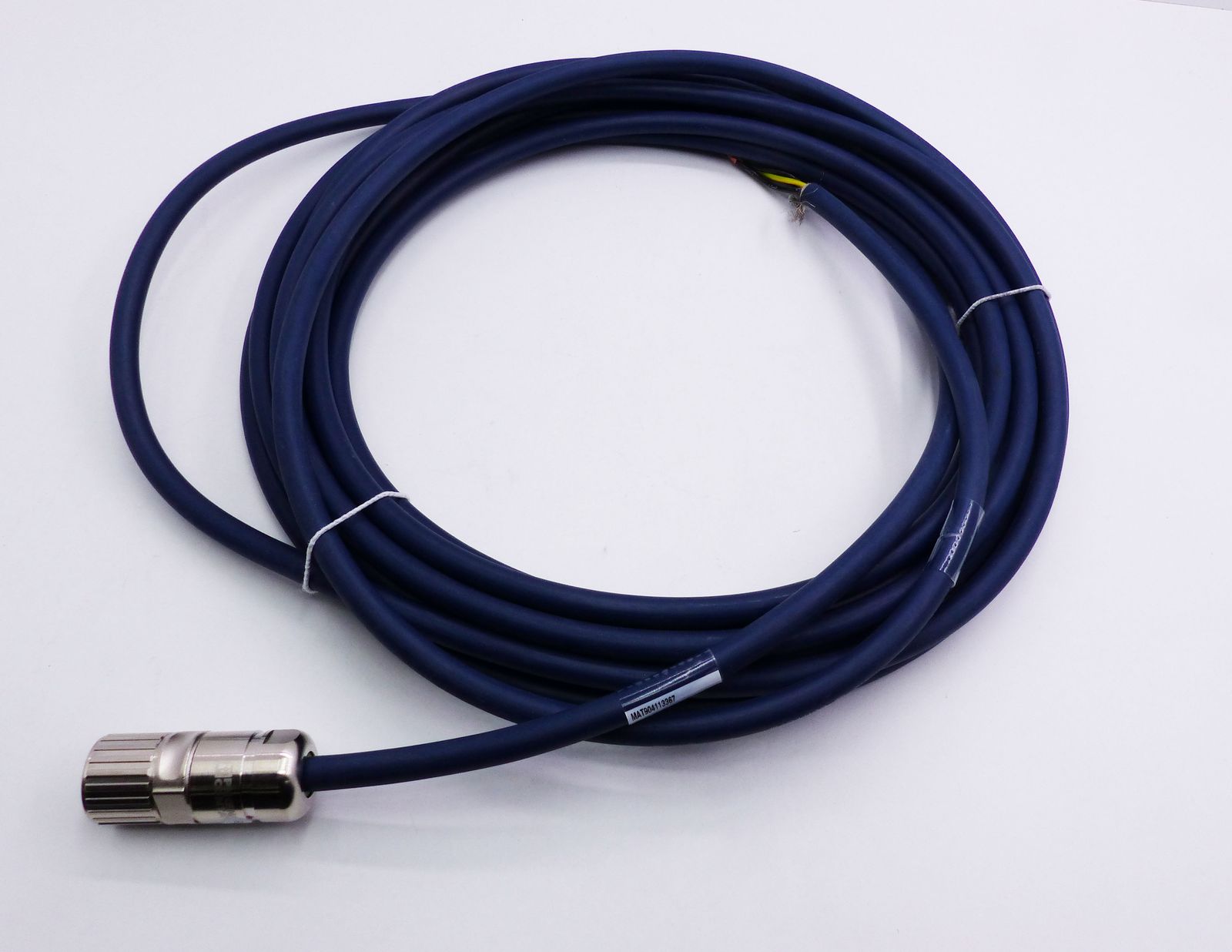 IGUS Chainflex 10,0m CF10.25.04 MAT904113367 + Leistungsstecker 8-polig -unused- | Maaslos ...