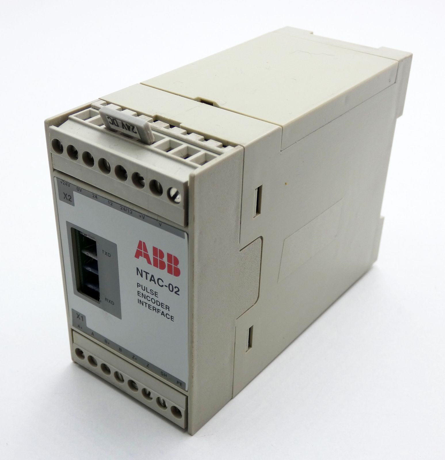 ABB NTAC-02 58967441 Revision: C SW Ver. 2.05 Pulse Encoder Interface ...