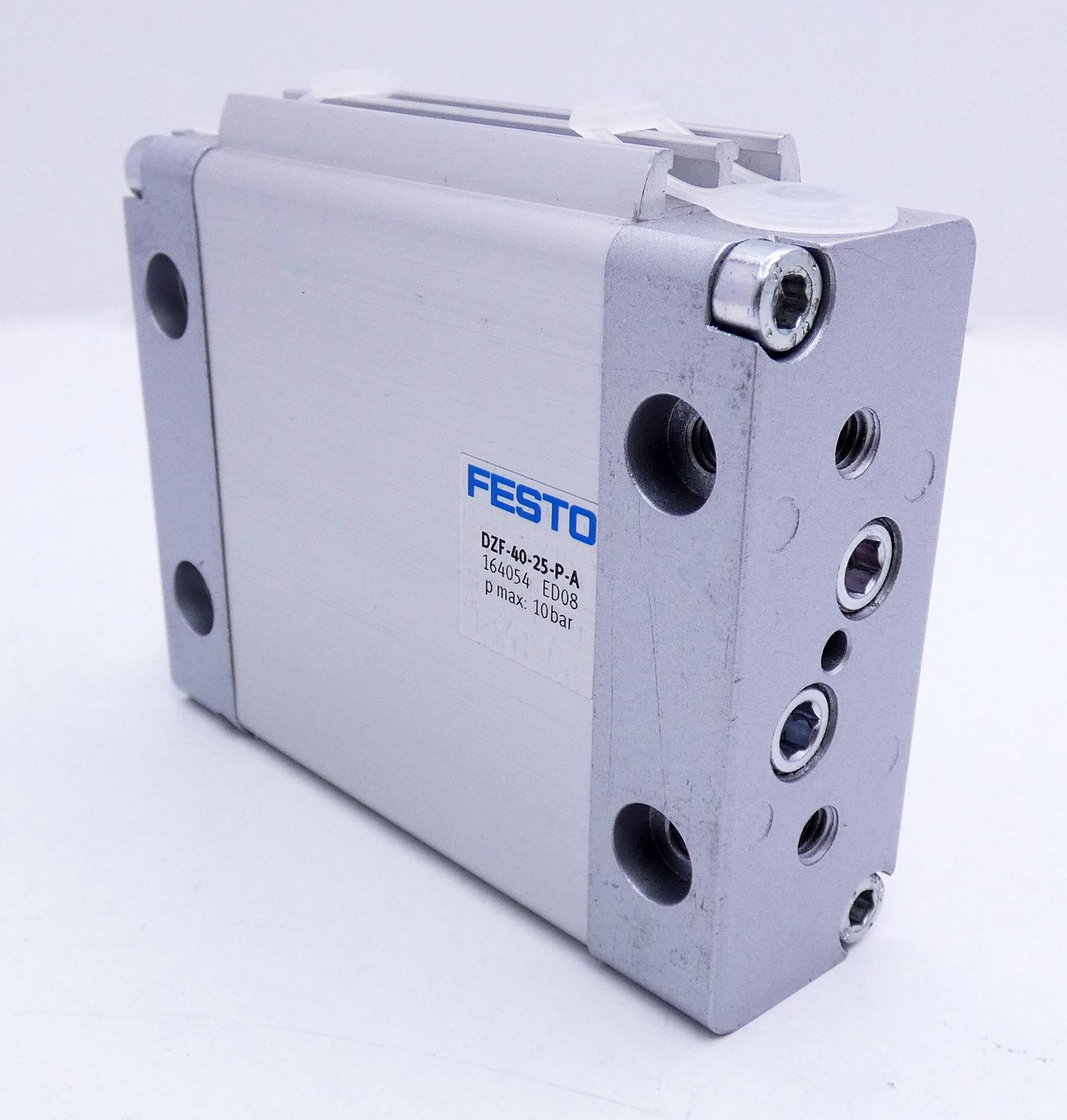 Festo DZF-40-25-P-A 164054 p max. 10 bar Flachzylinder -unused ...