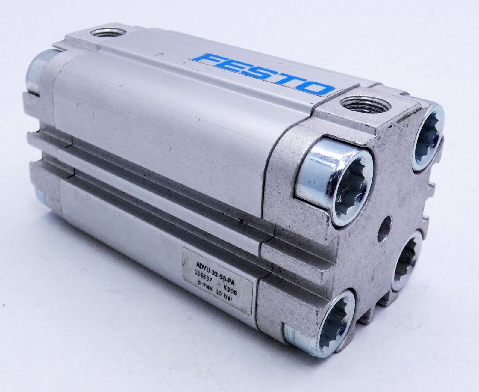 Festo ADVU-32-50-P-A 156537 pmax. 10 bar Kompaktzylinder -used ...
