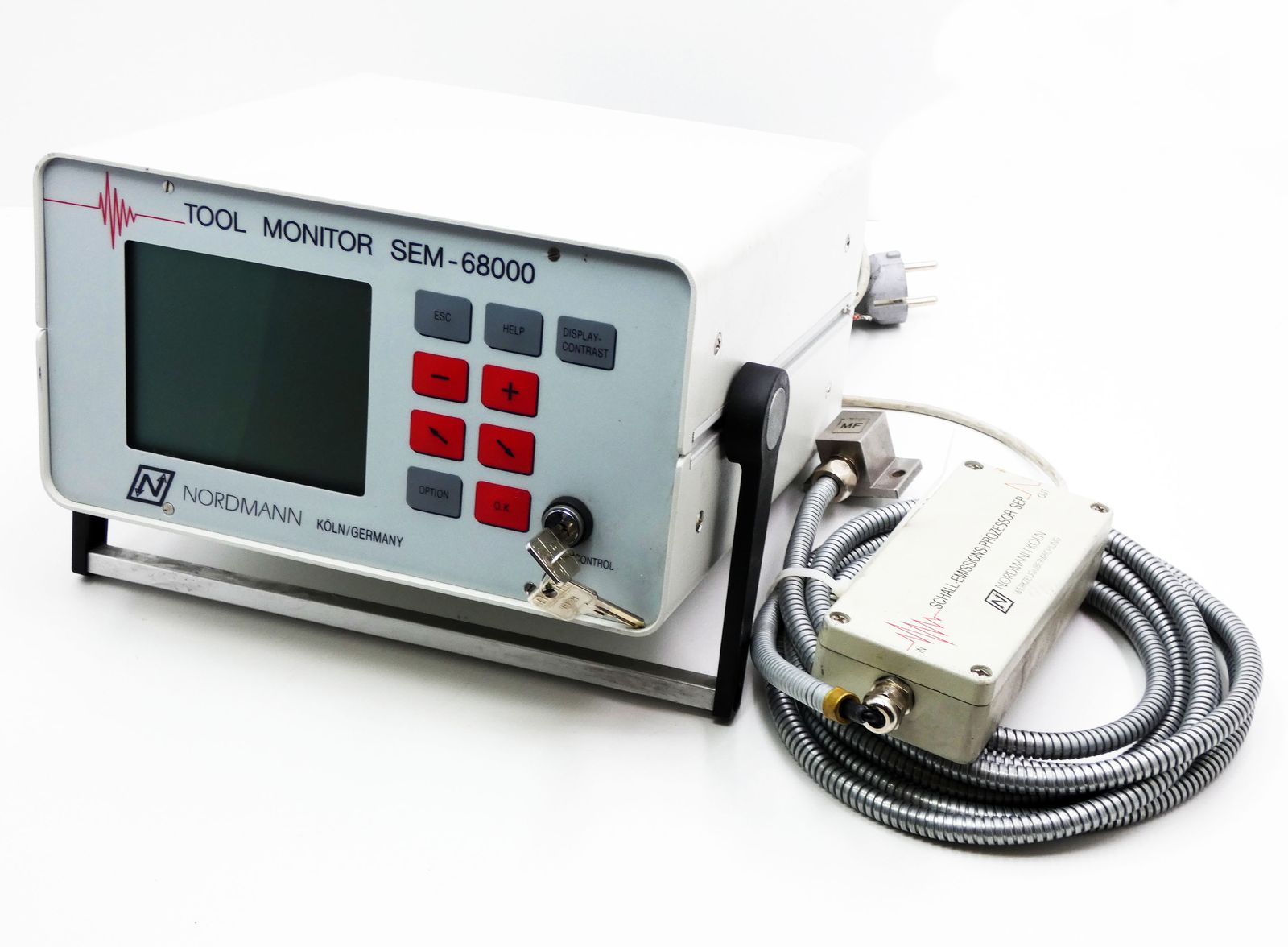 Nordmann TOOL MONITOR SEM-68000 + Schall Emissions Processor SEP -used ...