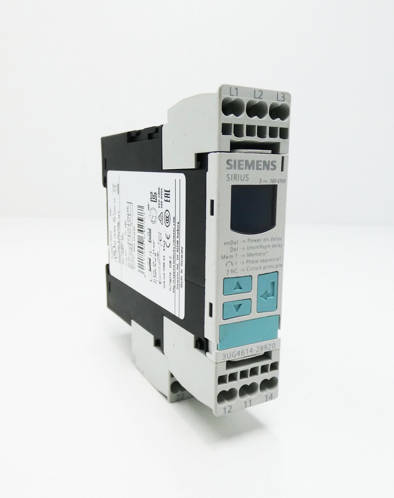 Siemens Sirius 3UG4614-2BR20 3UG4 614-2BR20 E: 03 Monitoring Relay ...