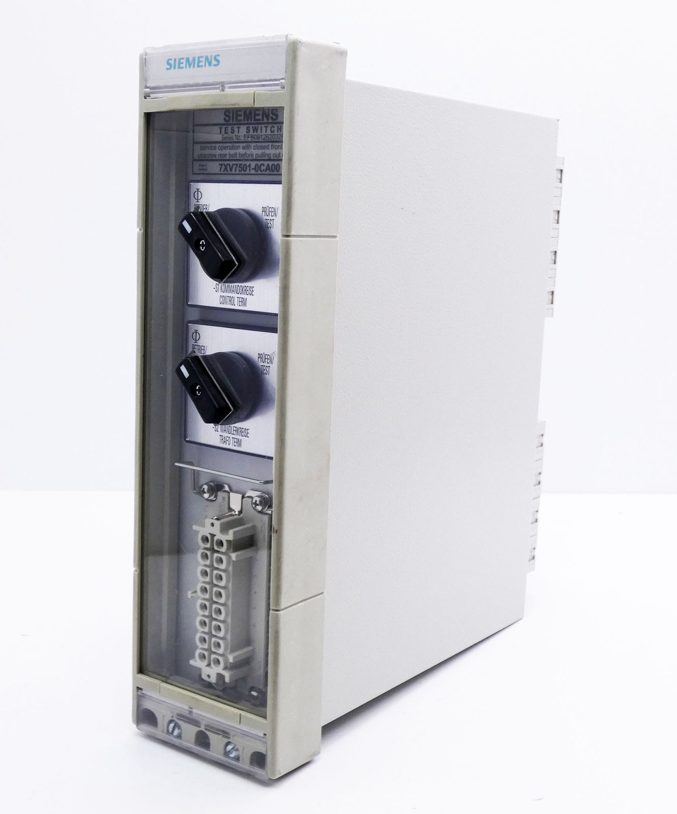 Siemens 7XV7501-0CA00 Prüfschalter Test Switch -used- | Maaslos-Guenstig.de