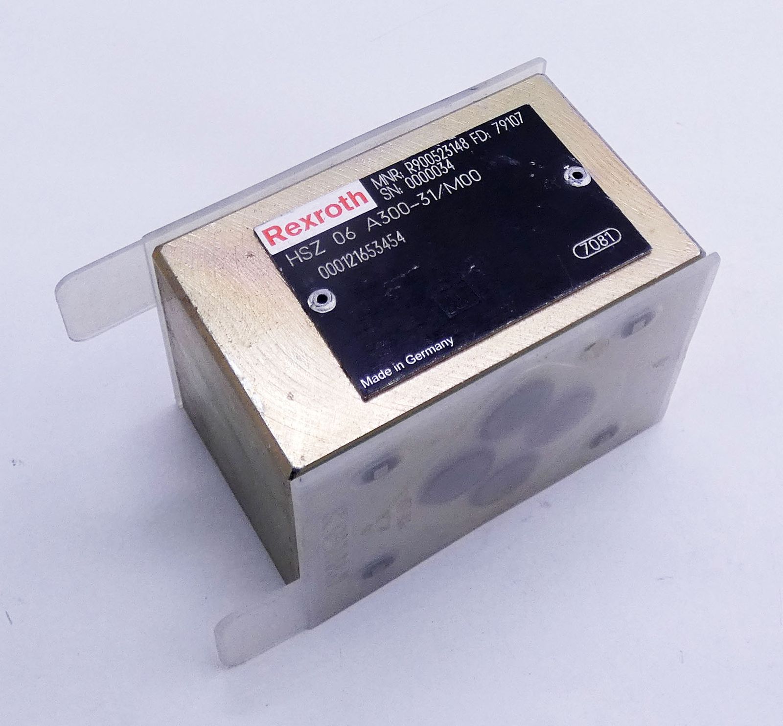 Rexroth HSZ 06 A300-31/M00 R900523148 Zwischenplatte -unused- | Maaslos ...