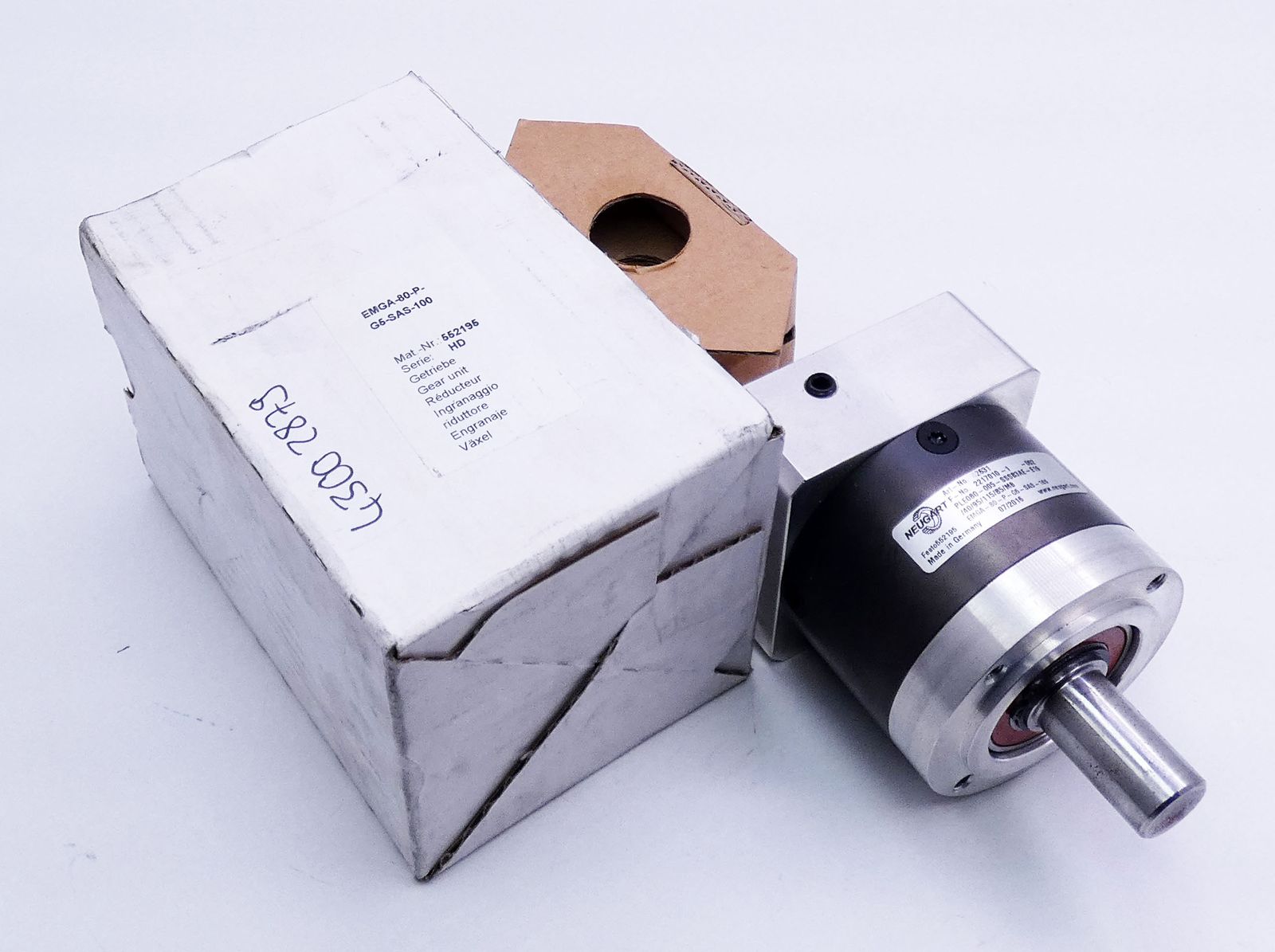 Neugart (Festo) EMGA-80-P-G5-SAS-100 552195 Getriebe -unused/OVP ...