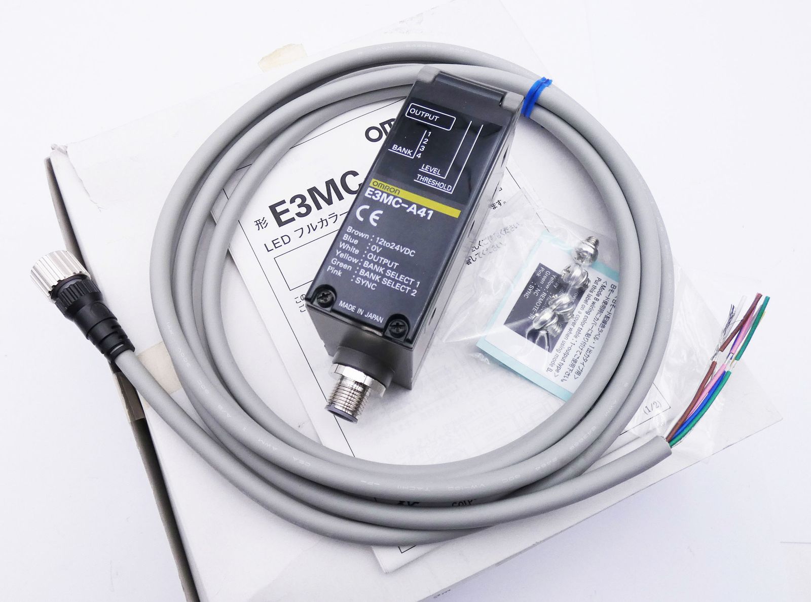 Omron E3MC-A 12-24VDC LED Full-color Sensor -unused/OVP- | Maaslos-Guenstig.de