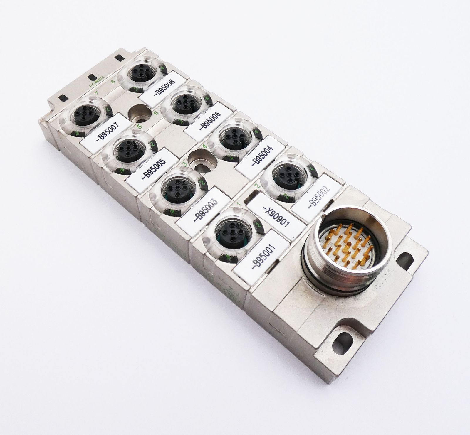 Murr Elektronik Art.No. 27535 MVP12 8-fach 5-polig Verteiler -used ...