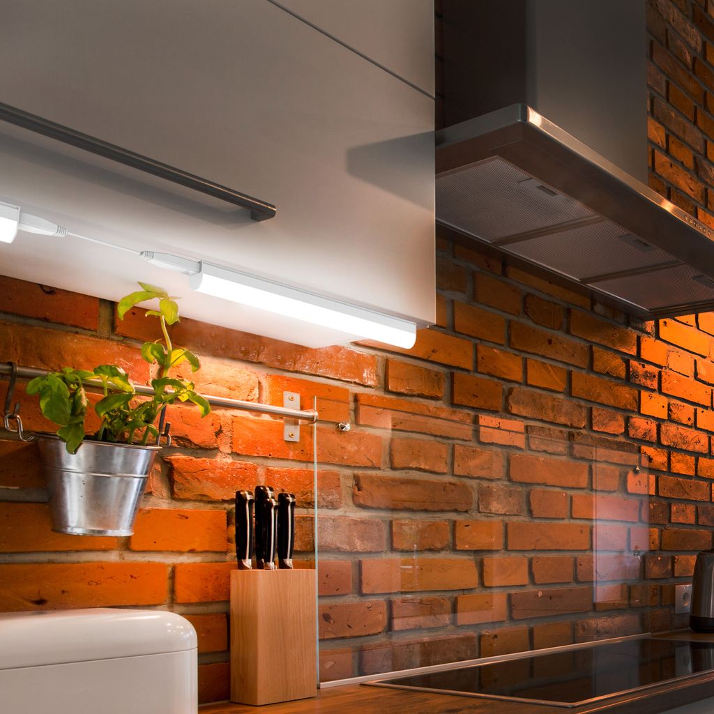 Réglette LED 230V 4W barre lumineuse éclairage éléments cuisine plan de ...