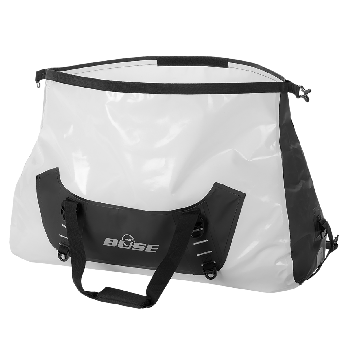 Büse Gepäcktasche 50 Ltr. schwarz/weiß | Motoshop Konstanz