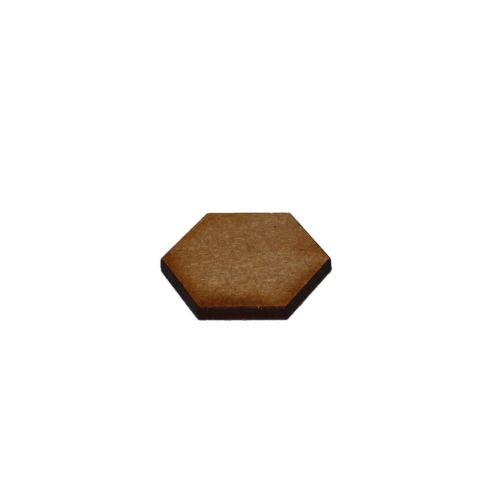 HEXAGONAL (HEXAGON) 5mm NATURAL MDF BASES for Roleplay Miniatures | eBay
