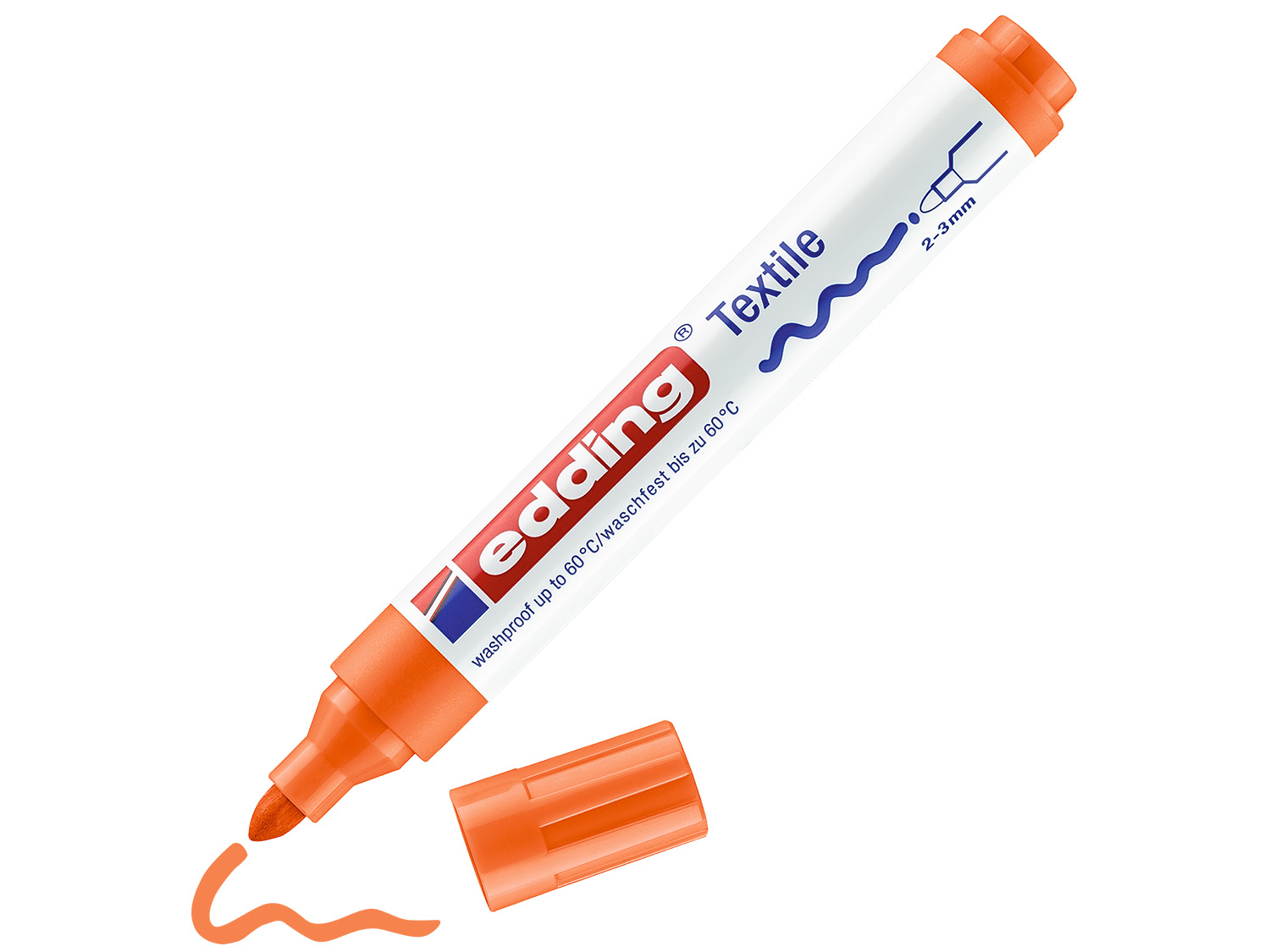 EDDING 4500 Textilmarker - orange | Snaply