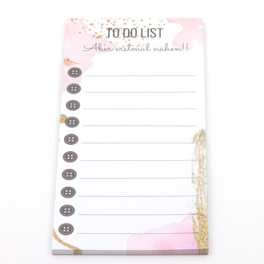 Bloc-notes To do List couture | Snaply