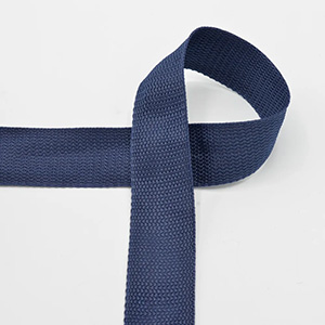Gurtband Classic - Meterware -Marine-40 mm | Snaply