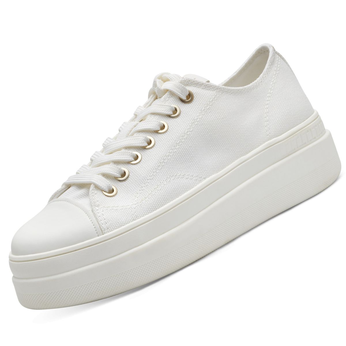 Tamaris Damen Sneaker Weiß | Trendbereich