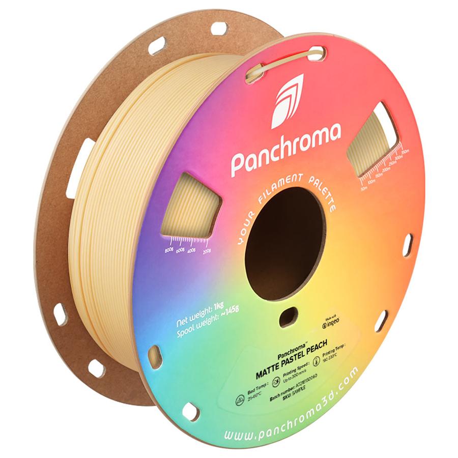 Panchroma™ Matte PLA (Formerly PolyTerra™ PLA) Pastel Peach 1.75mm ...