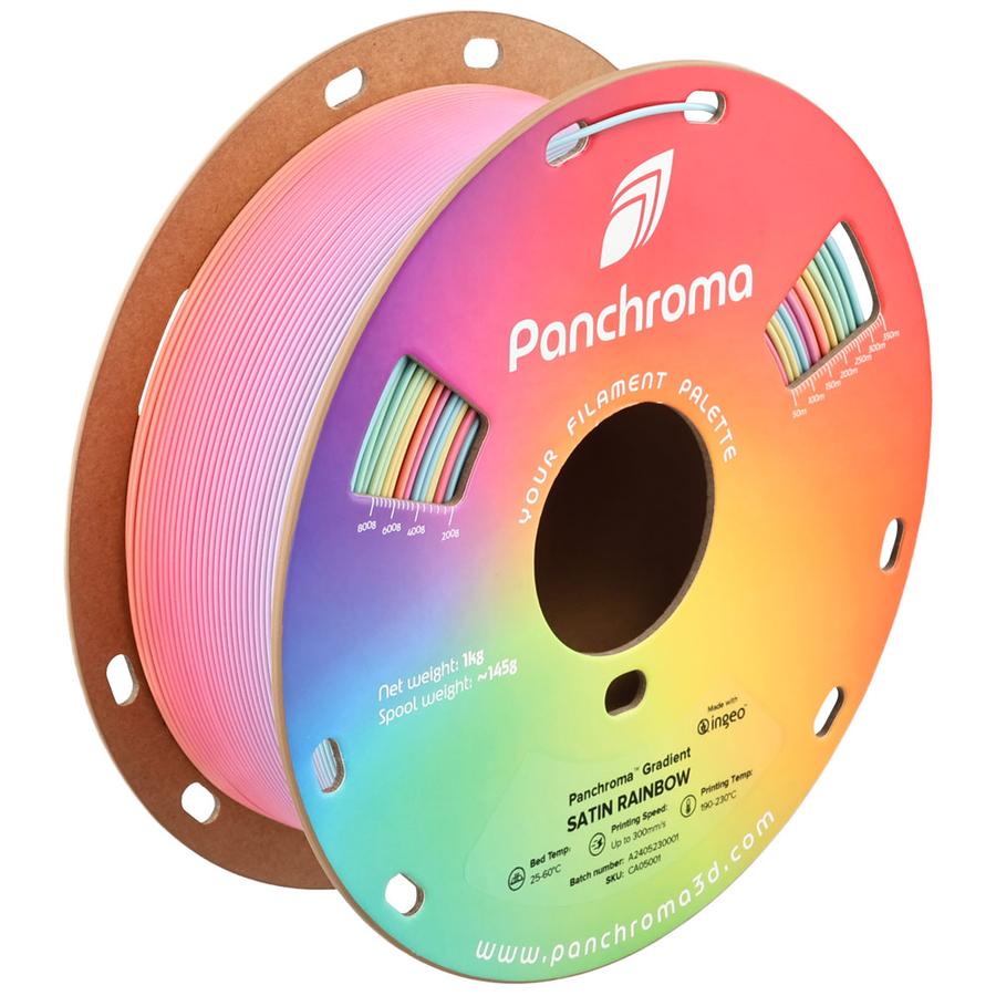 Polymaker Panchroma™ Gradient Satin PLA Rainbow 1.75mm 1kg Regenbogen ...