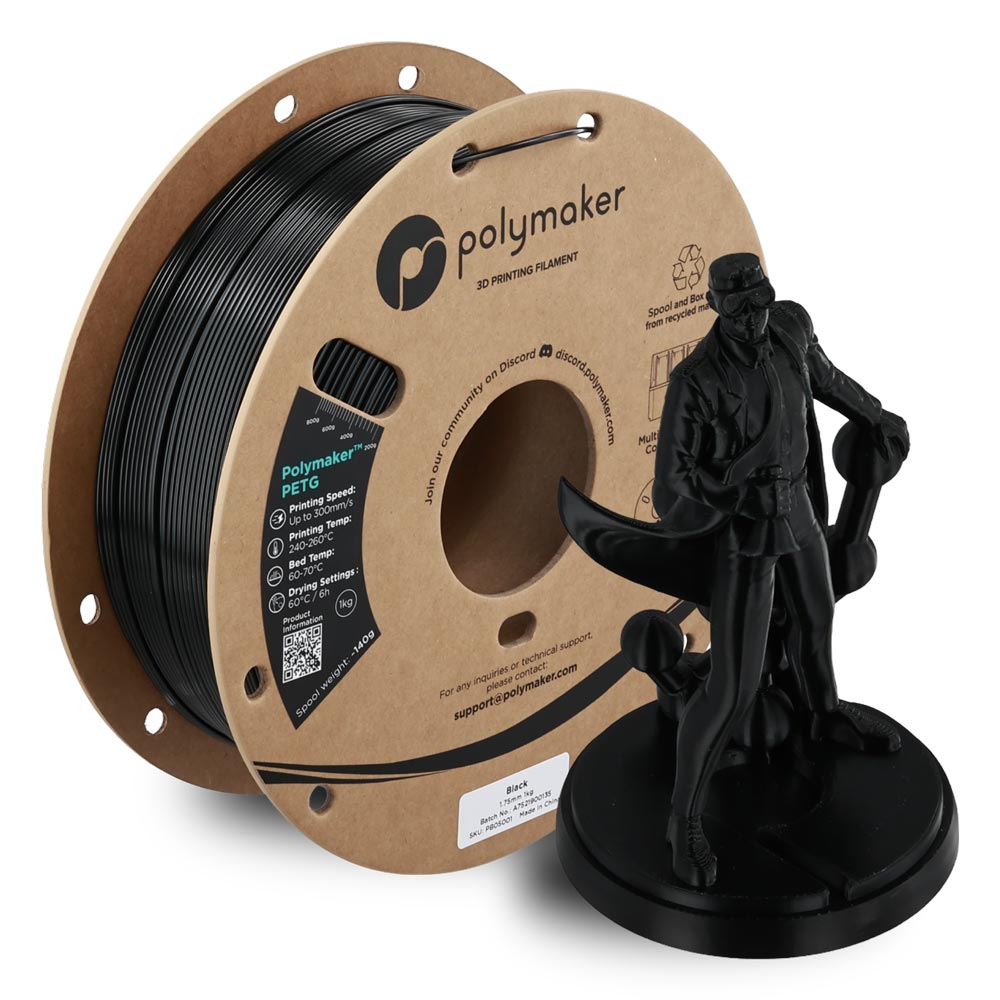 Polymaker PETG Dark Grey 1.75mm 1kg new Formula kaufen | Comprise ...