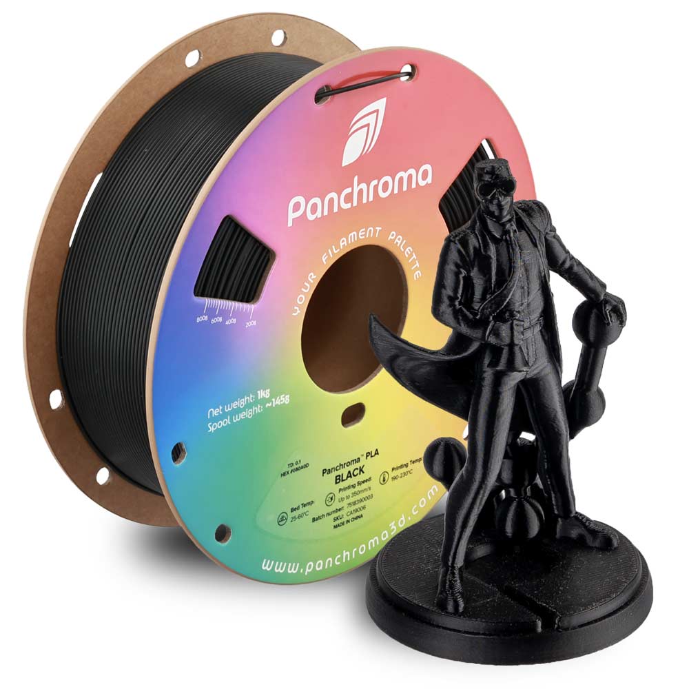 Polymaker Panchroma™ Basic PLA Black 1.75mm 1kg Filament für die ...