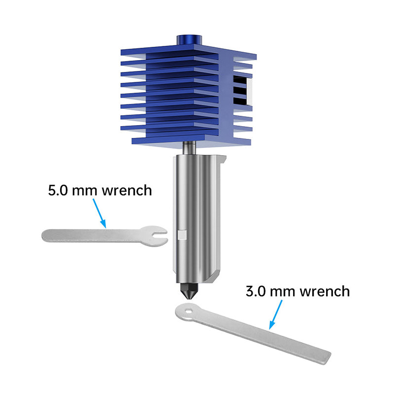 BIQU Panda Juicer Hotend Standard Flow SF - H/A for Bambulab H2D/A1 ...