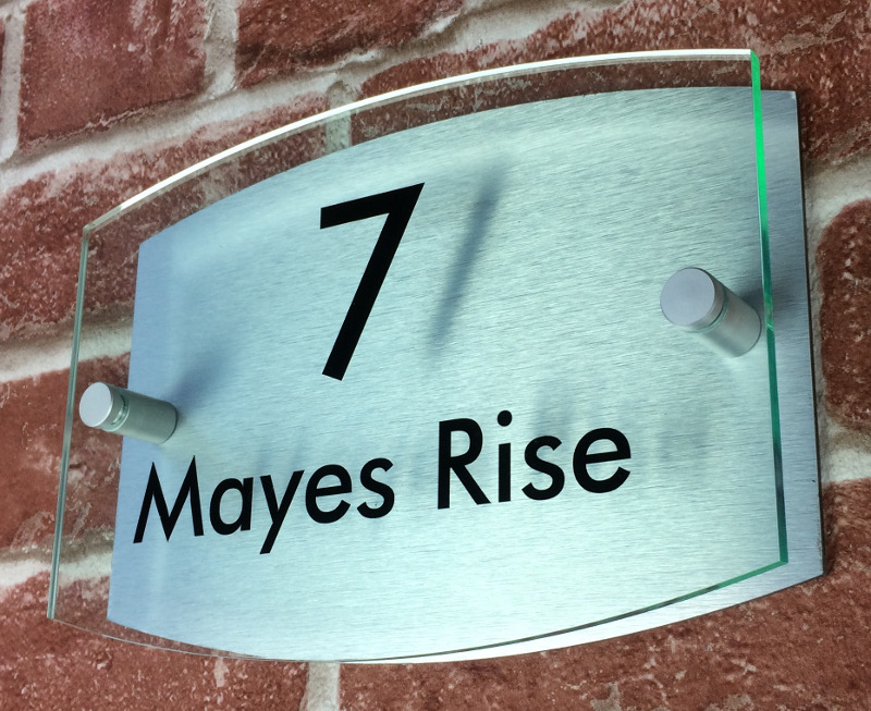 House Sign 'Epsilon-L' | JustHouseSigns