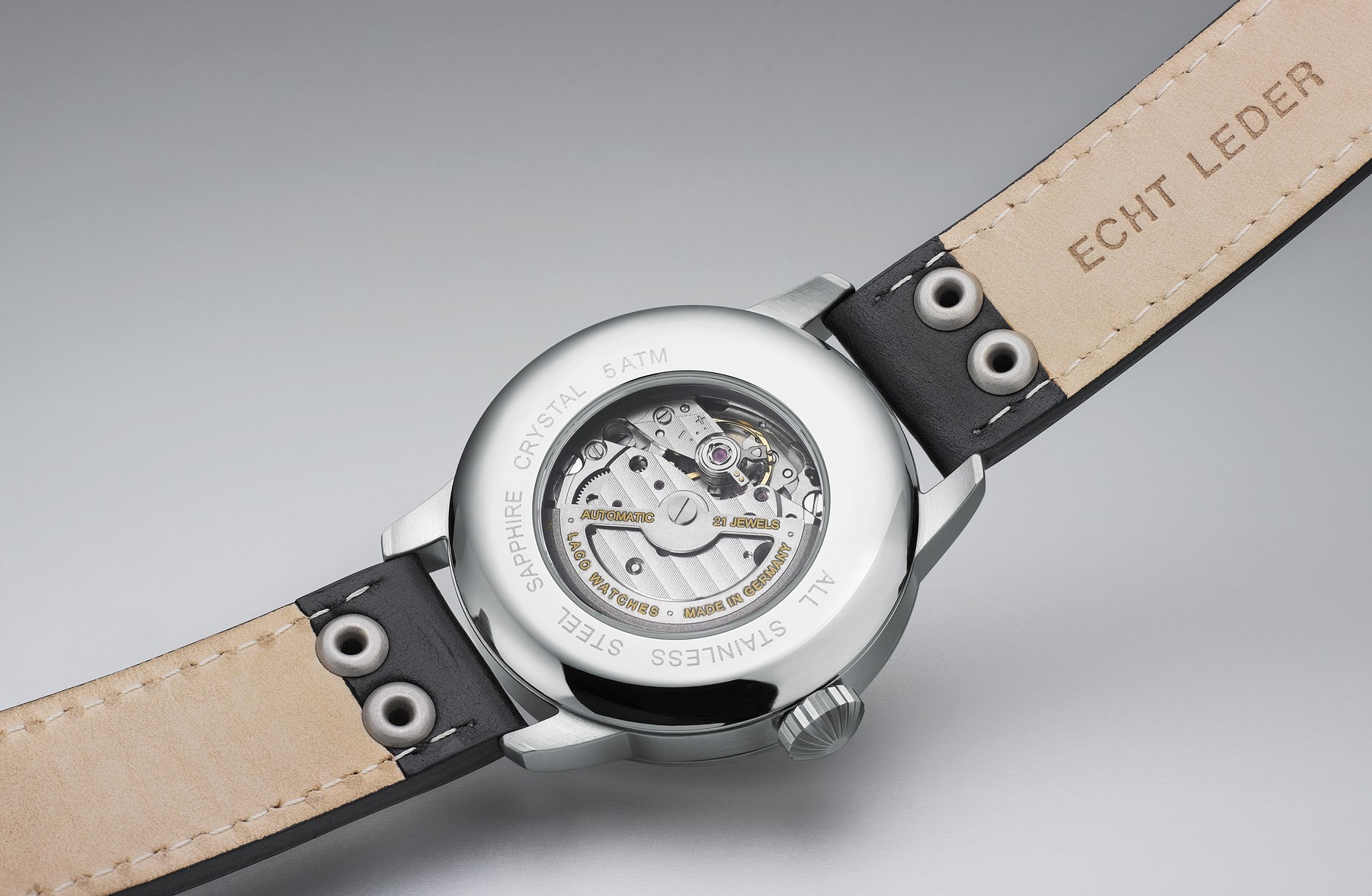 Laco Fliegeruhr Neapel 42 mm 861965.2 Automatik