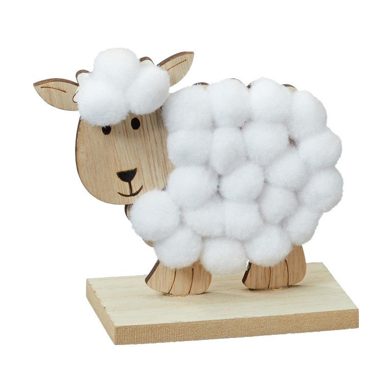 Deko-Schaf, in zwei Größen erhältlich, 8cm oder 12cm | NaDeco