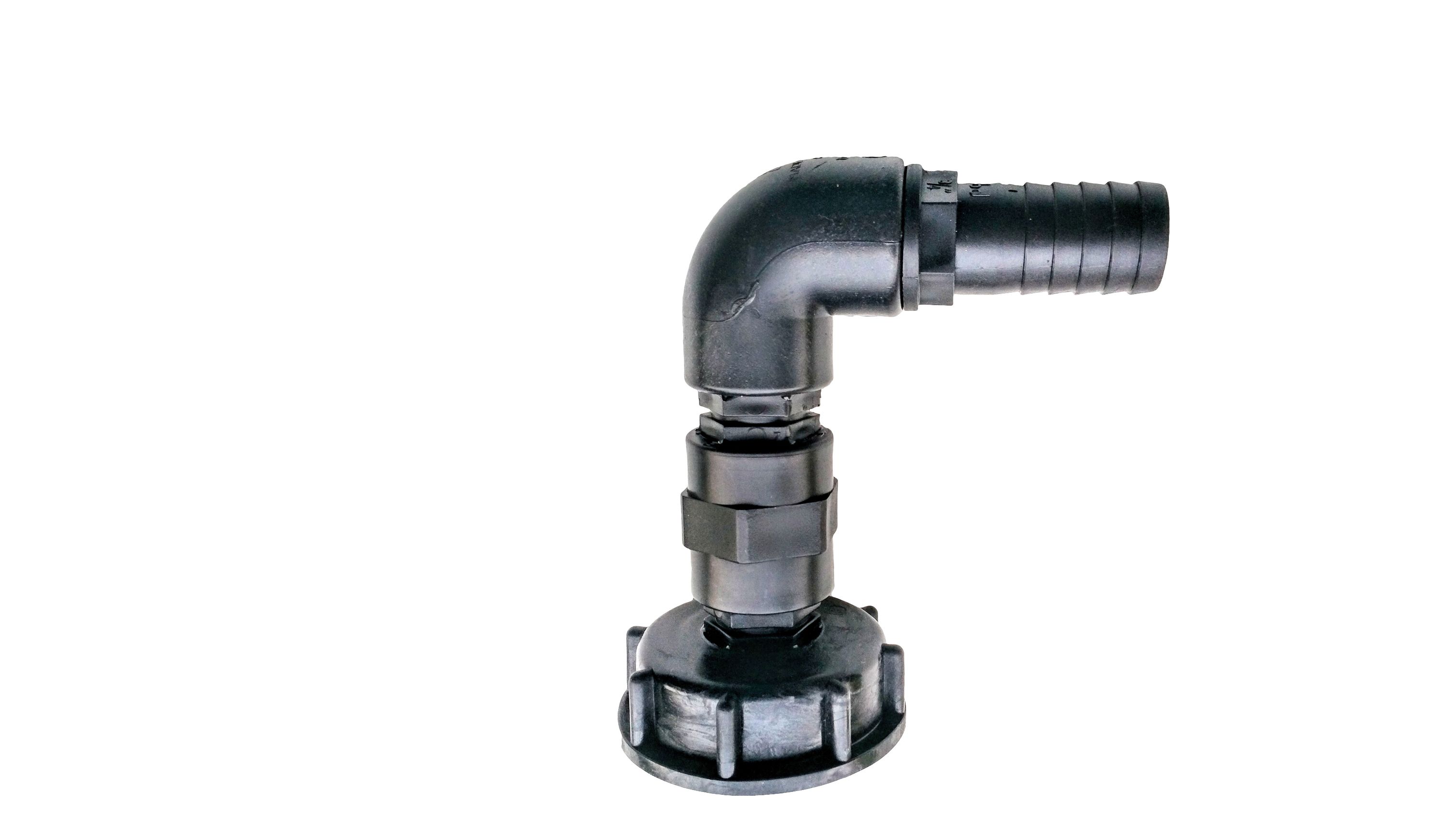 IBC Adapter DN 50 Bogen Schlauchanschluss 25 mm | FN-Technik Onlineshop