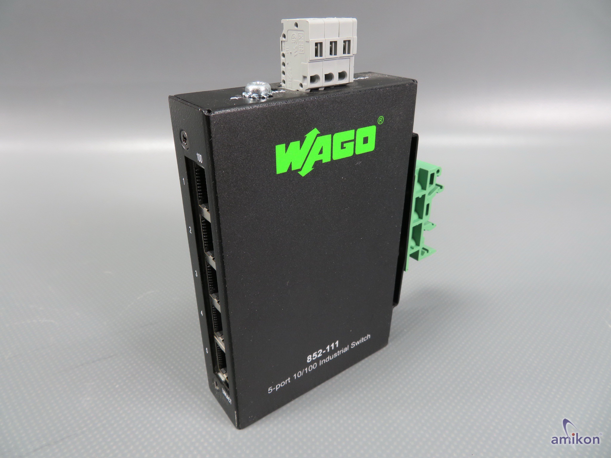 Wago Industrial-Switch; 5 Ports 10/100 852-111 | Amikon-Shop.de | An ...