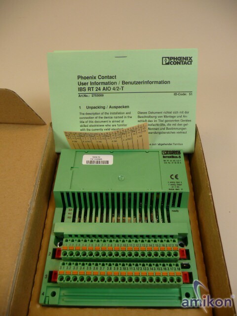 Phoenix Interbus-S IBS RT 24 AIO 4/2-T neu | Amikon-Shop.de | An - und ...