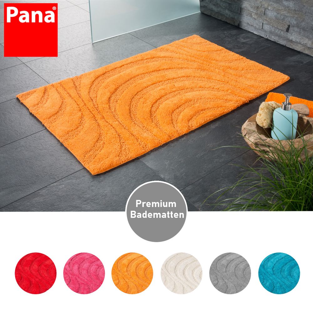 PANA® Badematten aus Baumwolle • 60 x 100 cm • versch. Farben | e ...