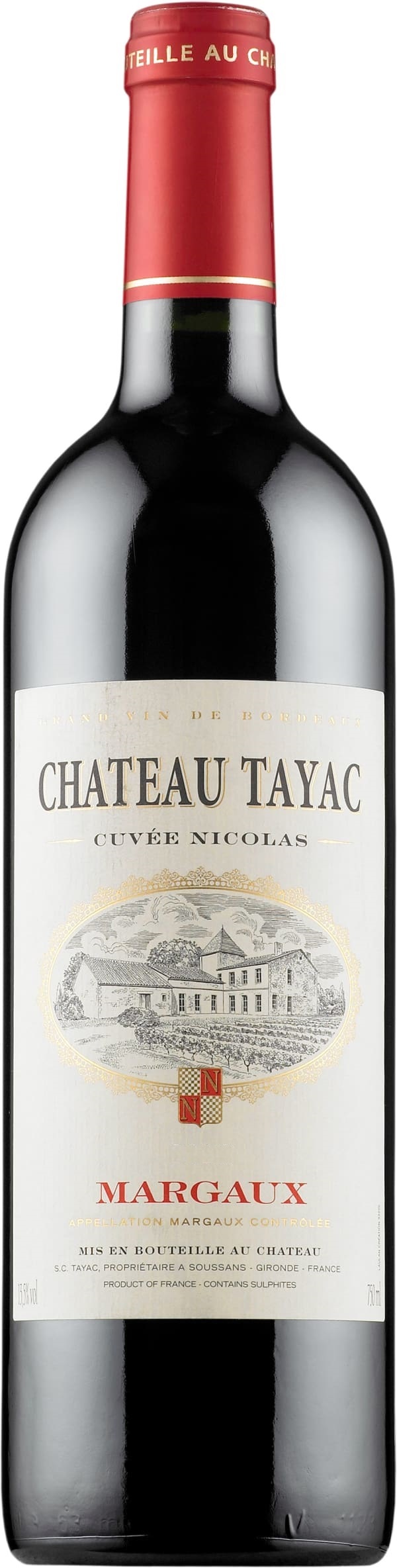 Chateau Tayac, Margaux A.C., Cuvée Nicolas, Medoc, Bordeaux, Frankreich ...