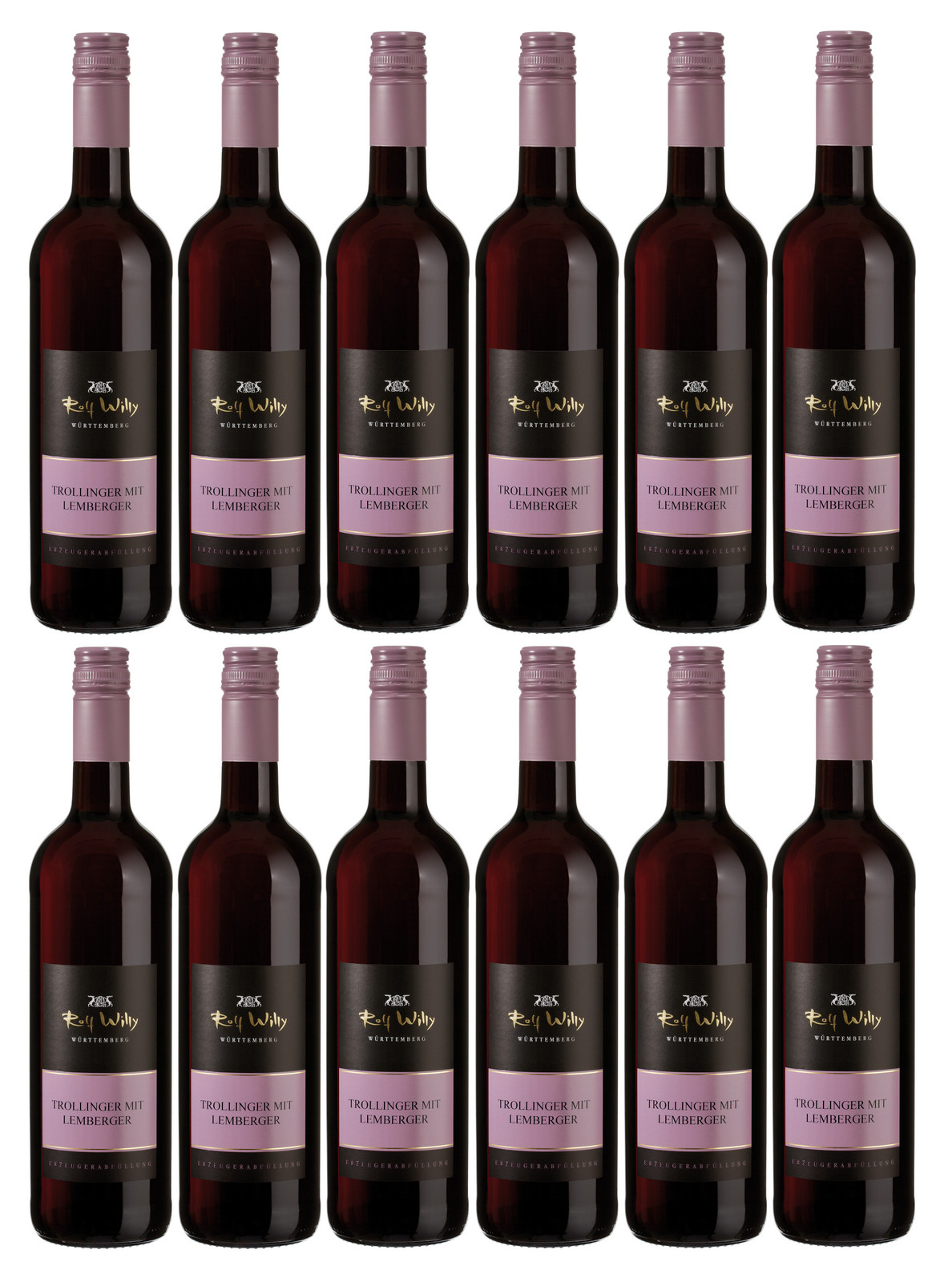 Trollinger mit Lemberger, Privatkellerei Rolf Willy, Nordheim ...