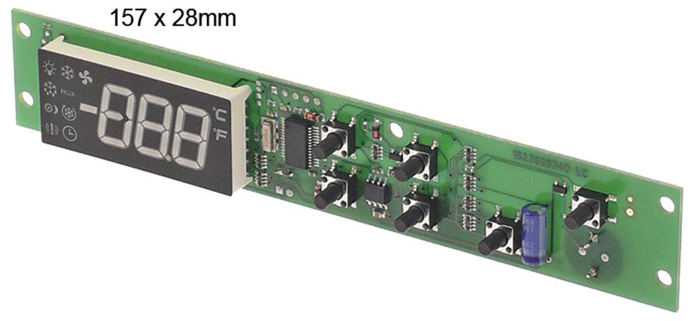 DIXELL DX60 Display für Frenox BL14-M-H, BL7-M-H Einbautiefe 20mm IP00 ...