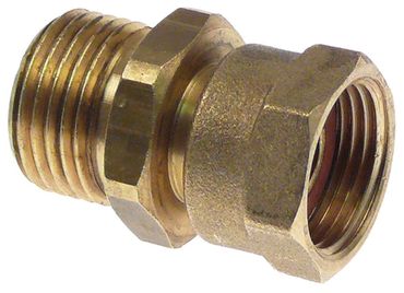 Adapter mit Dichtung Flüssiggas 1/2" AG - M20x1,5 IG | 80.000 Gastro ...